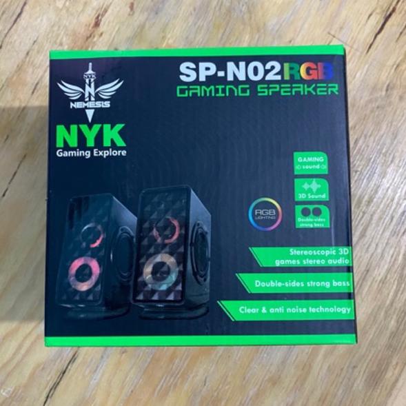 Jual Penjualan Istimewa Speaker Gaming PC dan Laptop NYK SP-N02 RGB - Speaker Gaming Strong Bass ...