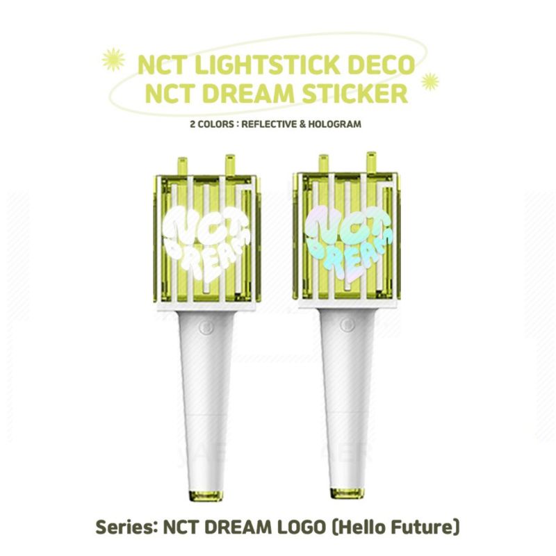 Jual NCT DREAM 127 LOGO LIGHTSTICK DECO STICKER REFLECTIVE HOLOGRAM ...