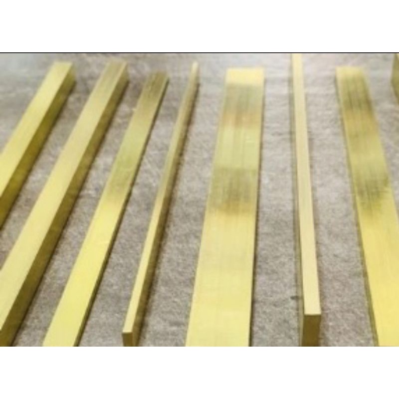 Jual inlay strip Kuningan 5mm x 20mm x 100cm - plat strip Kuningan ...