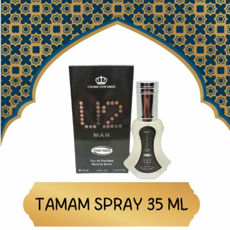 Jual TAMAM PARFUME spray 35ml U2 MAN | Shopee Indonesia