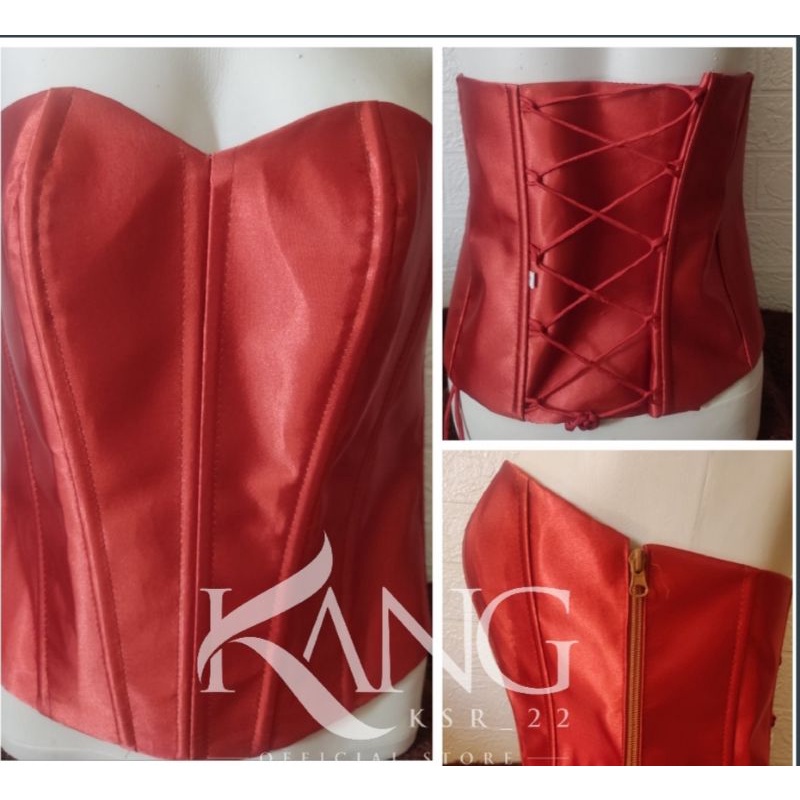 Jual kamisol/longtorso/daleman kebaya/kamisol resleting. tali belakang ...