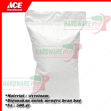 Jual Butiran Eps Putih Butiran isi Bean Bag 500 Gram Soleil ACE ...