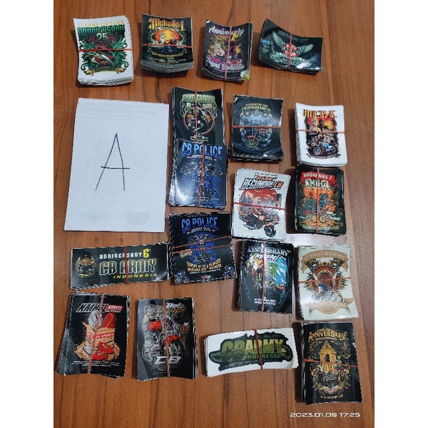Jual stiker acara 5rb 3 potong bebas pilih | Shopee Indonesia