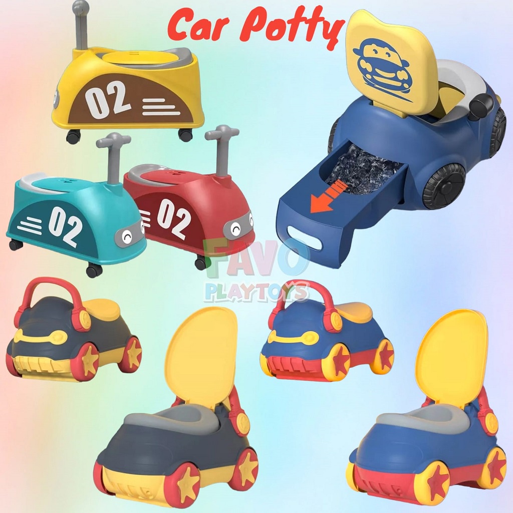 Jual Car Potty Training - Toilet Seat Anak Portable Travel motif Mobil ...
