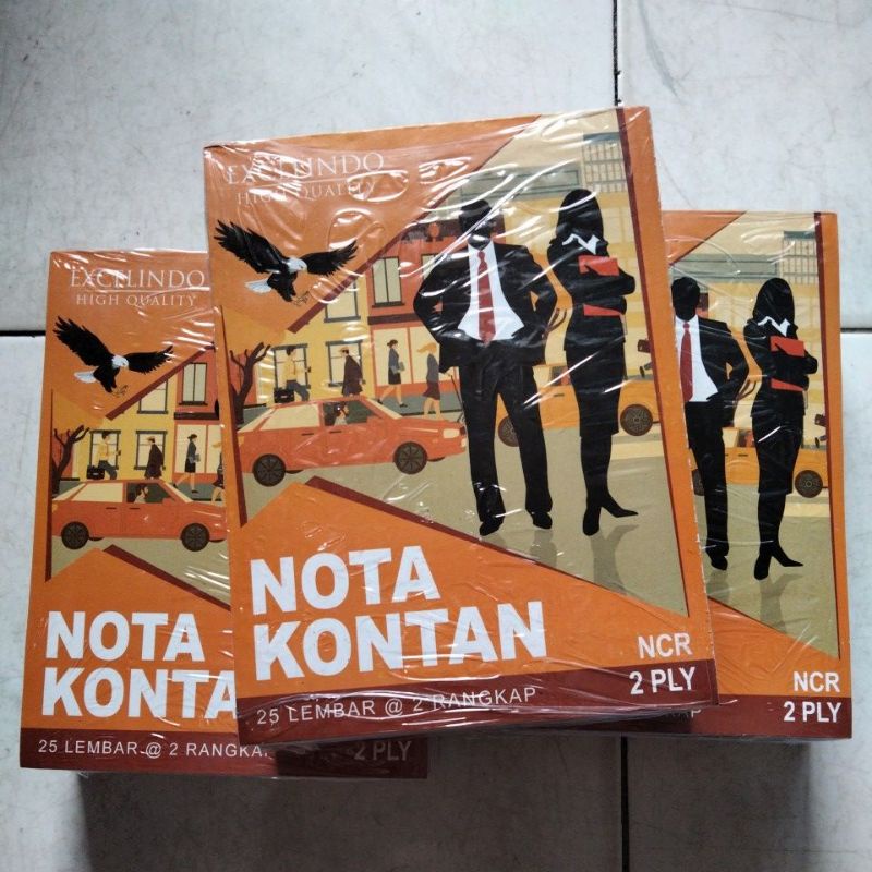 Jual Nota Kontan Besar 2 Ply Excelindo Isi 10 Buku | Shopee Indonesia