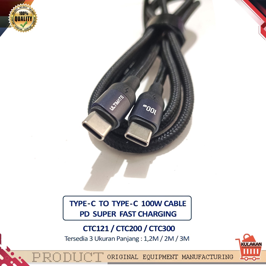 Jual Kabel Data Cable ASUS Hyper Charge ROG 3 5 6 PD 100W Ultimate ...