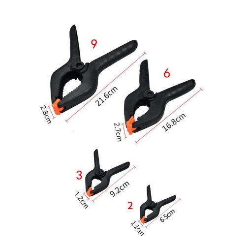 Jual Penjepit Kayu Besi Spring Clamp Klem Plastik Nylon 2" 3" 6" 9 ...