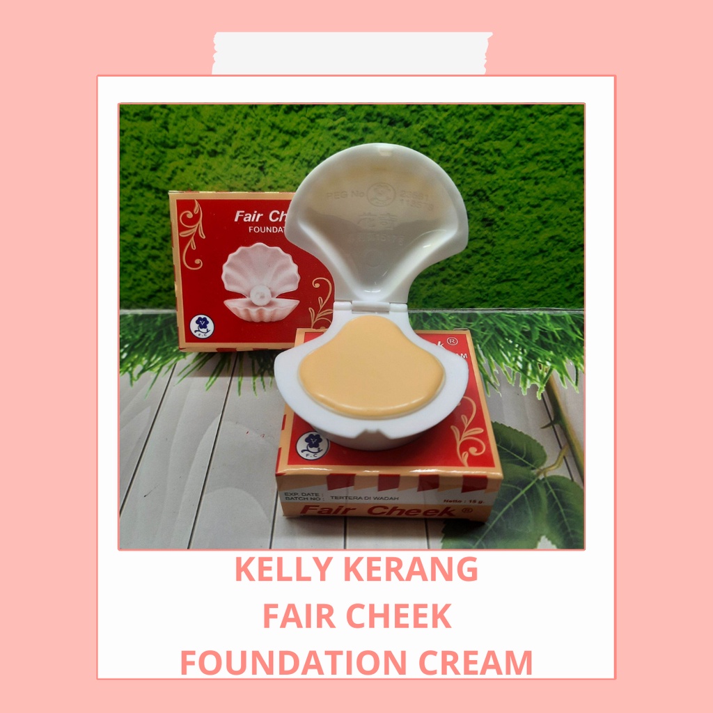 Jual KELLY KERANG - FAIR CHEEK FOUNDATION CREAM | Shopee Indonesia
