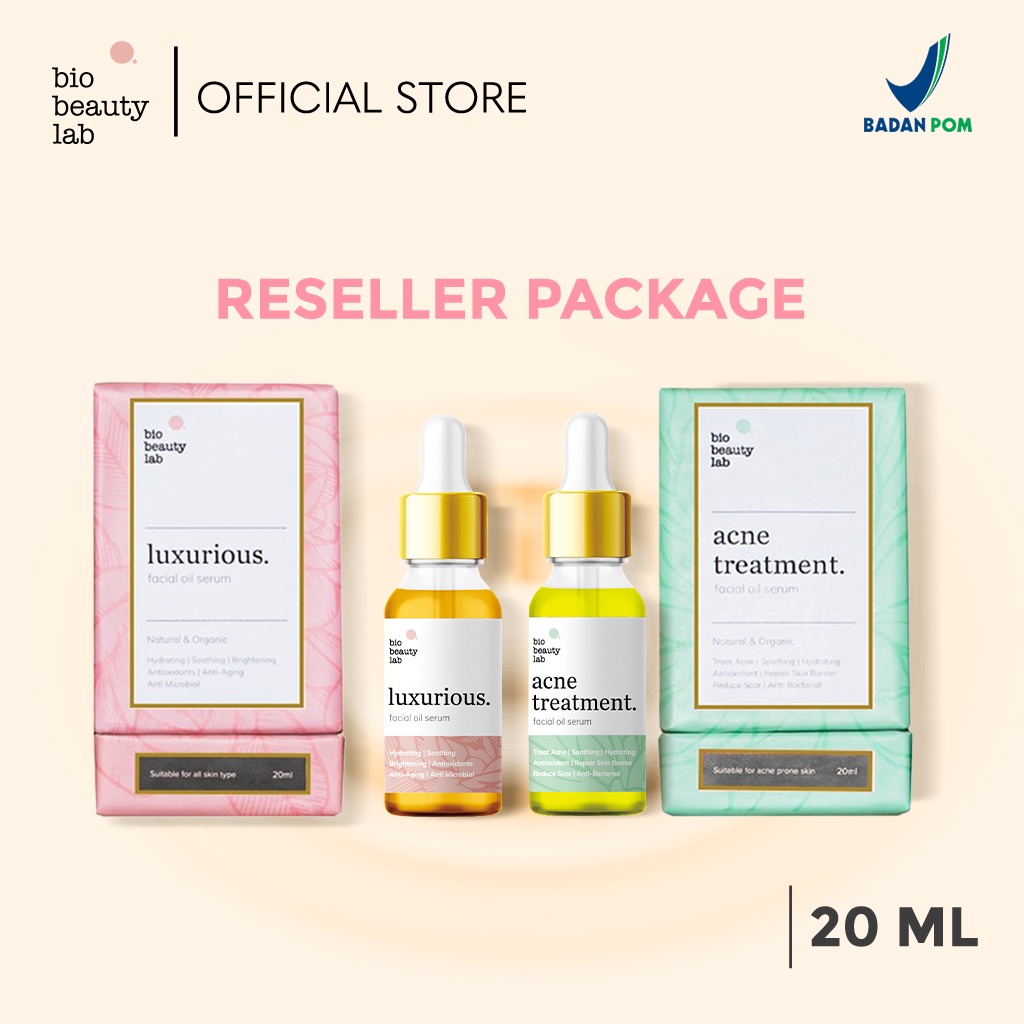 Jual Bio Beauty Lab Paket Reseller 6 Pcs (Luxurious Facial Oil Serum ...