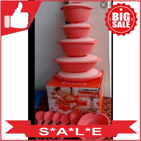 Jual Tupperware SALE 60%Tupperware Bloomia Collection Set Wadah Saji ...