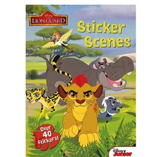 Jual BBW MURAH! DISNEY THE LIONGUARD: STICKER SCENES ACTIVITY BOOK ...