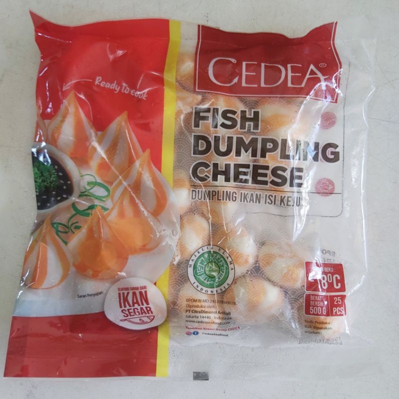 Jual Cedea Fish Dumpling Cheese 500 gram | Shopee Indonesia