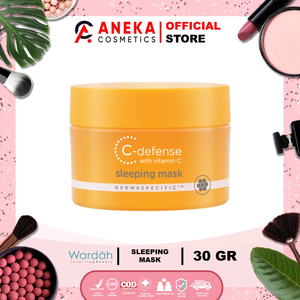 Jual WARDAH C-DEFENSE SLEEPING MASK UNTUK SEMUA UMUR | REMAJA| DEWASA ...
