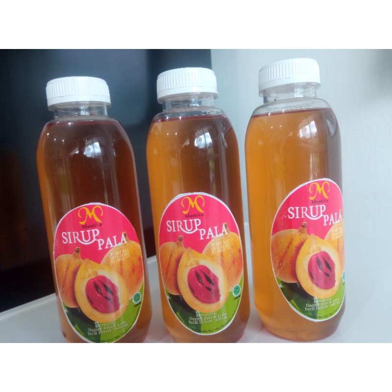 Jual Sirup Pala Murni Aceh Selatan 500 ml | Tanpa tambahan Pewarna ...
