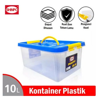 Jual CONTAINER BOX PRACTY CB 10 SIP 129 SHINPO/Shinpo 132 Ace CB16 Container Box Plastik CB 16 ...