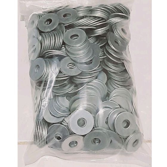 Jual RING PLAT PUTIH M6X18 PAKET 500 PCS | Shopee Indonesia