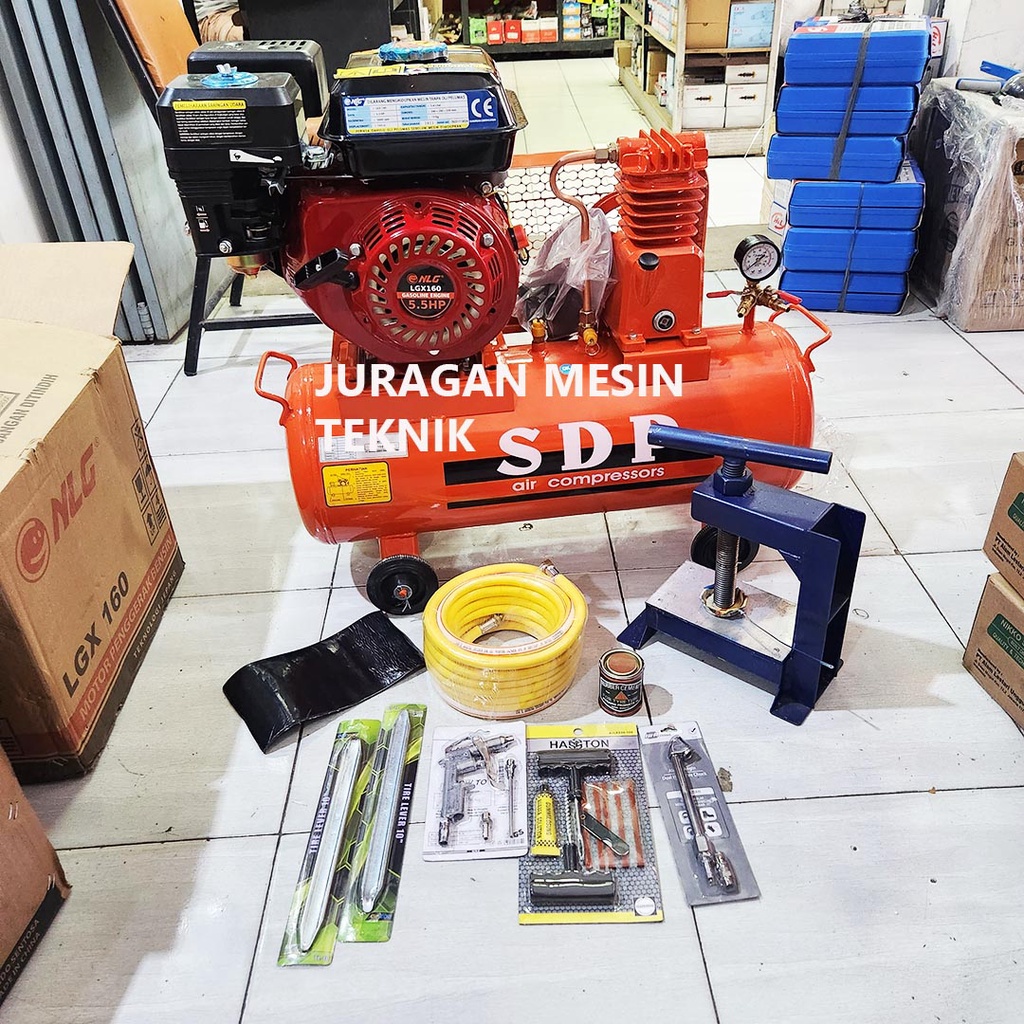 Jual Kompresor SDP 1/4 Paket Bengkel Tambal Ban | Shopee Indonesia