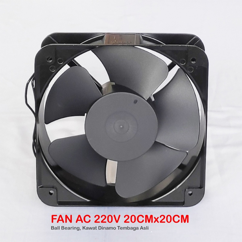 Jual FAN AC 220V 20X20CM COOLING FAN 220V KIPAS ANGIN 20X20 FAN 20CM ...
