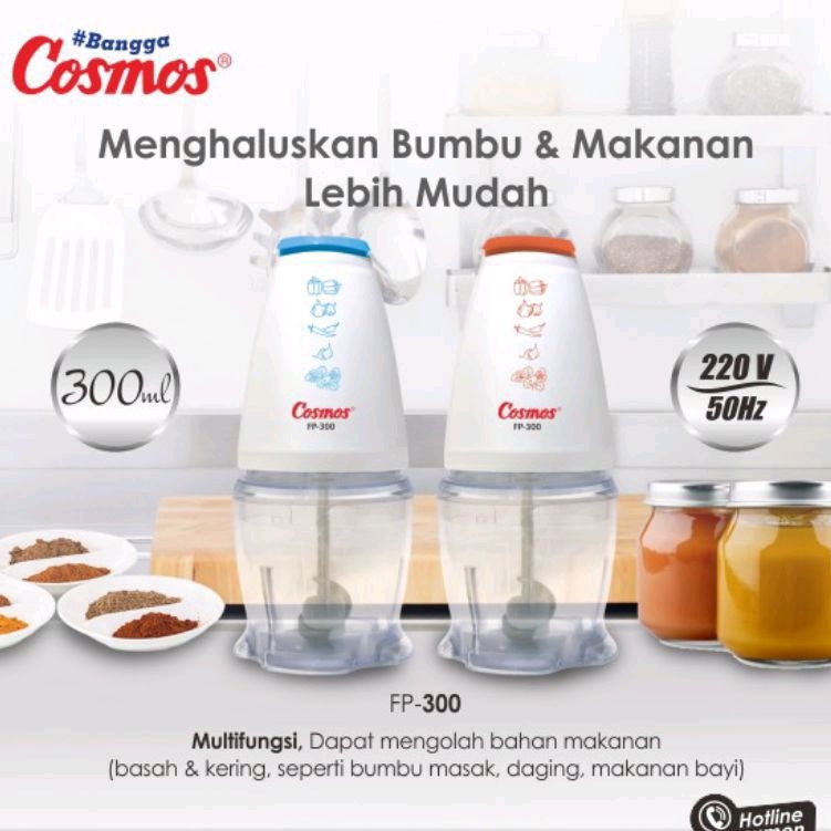 Jual Cosmos Chopper Mini FP 300 Food Processor | Shopee Indonesia