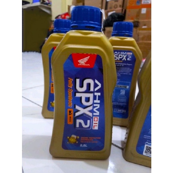 Jual OLI AHM HONDA SPX 2 SPX2 KEMASAN BARU OLI MESIN MOTOR METIC AHM ...