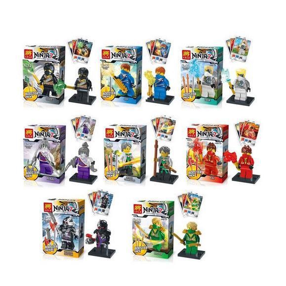 Jual Ninja 7 Seven LeLe Block Brick Mini Action Figures Anime Manga ...