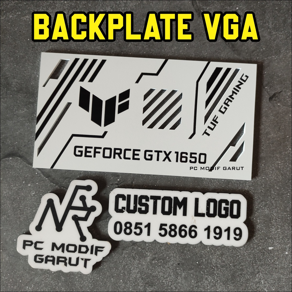 Jual Backplate vga cover custom logo tuf gaming edition | Shopee Indonesia