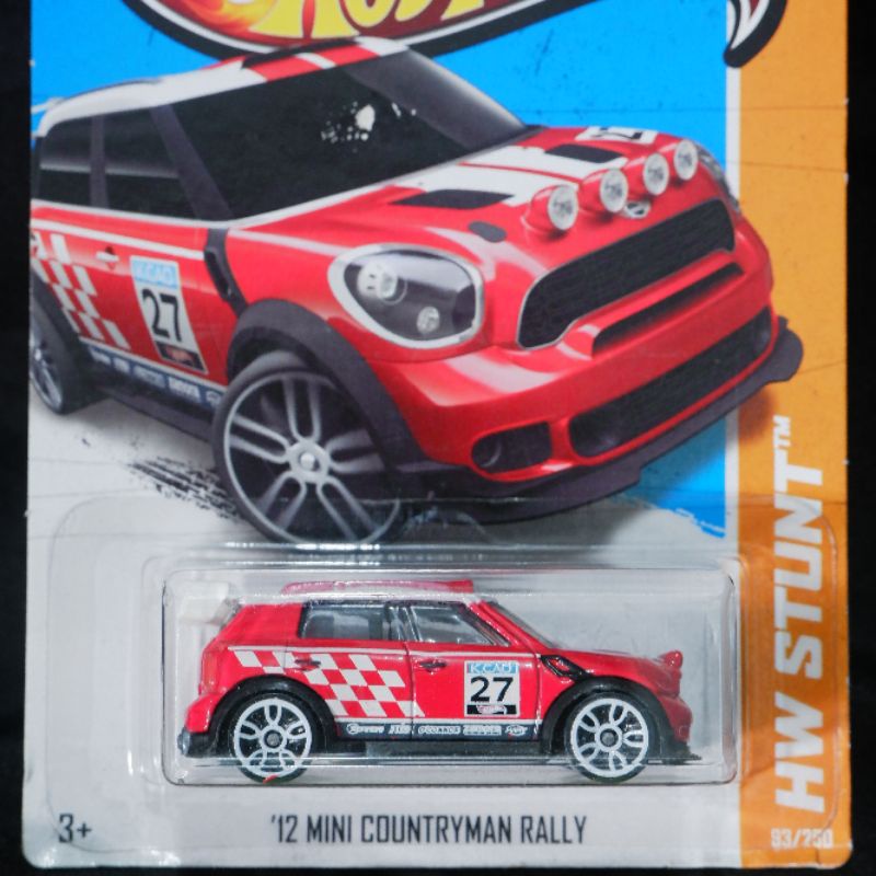 Jual Diecast Mobil Hot Wheels '12 Mini Countryman Rally Merah Red Mini ...