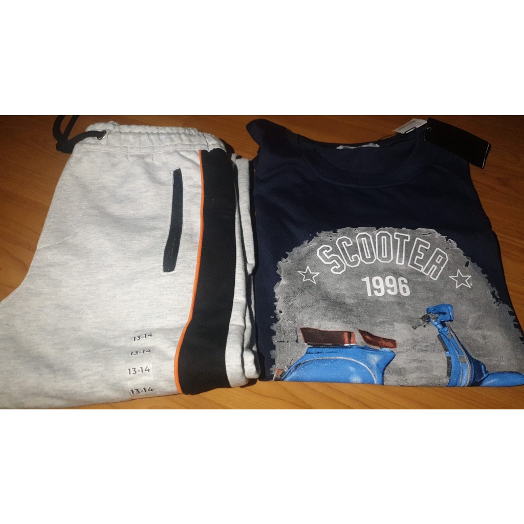 Jual Paket Orderan Riyani (1Kaos+1Joger) | Shopee Indonesia