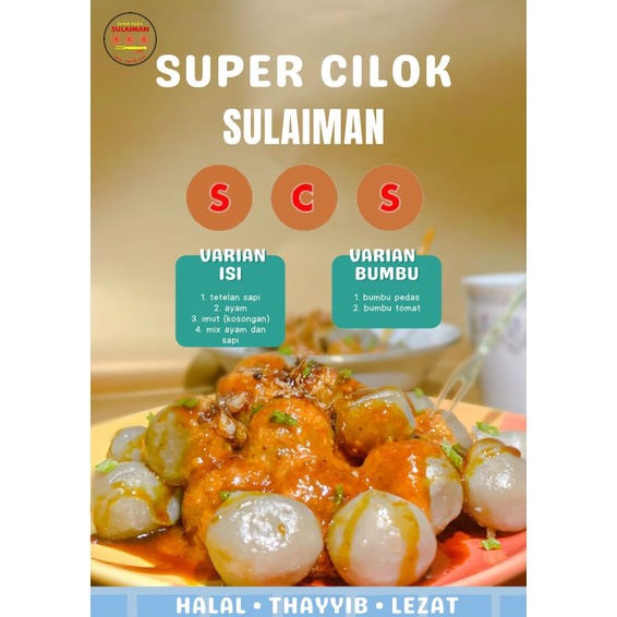 Jual CILOK FROZEN HALAL, SUPER CILOK SULAIMAN DENGAN SAUS KACANG ...