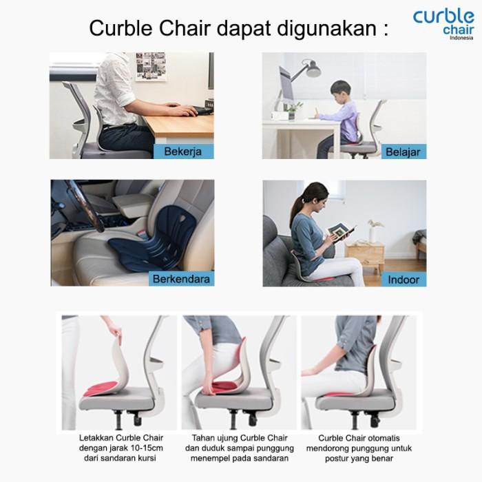 Jual Curble Chair / Sandaran Kursi Penyangga Punggung (1 pcs) | Shopee ...