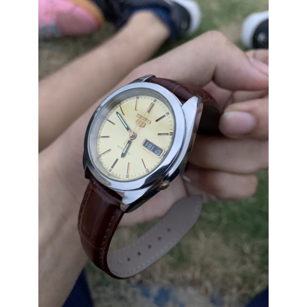 Jual Jam Tangan Seiko 5 automatic vintage original japan movement | Shopee Indonesia