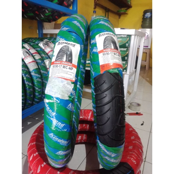 Jual ban motor merek kingland Jaguar ukuran 80/90-17 tt | Shopee Indonesia