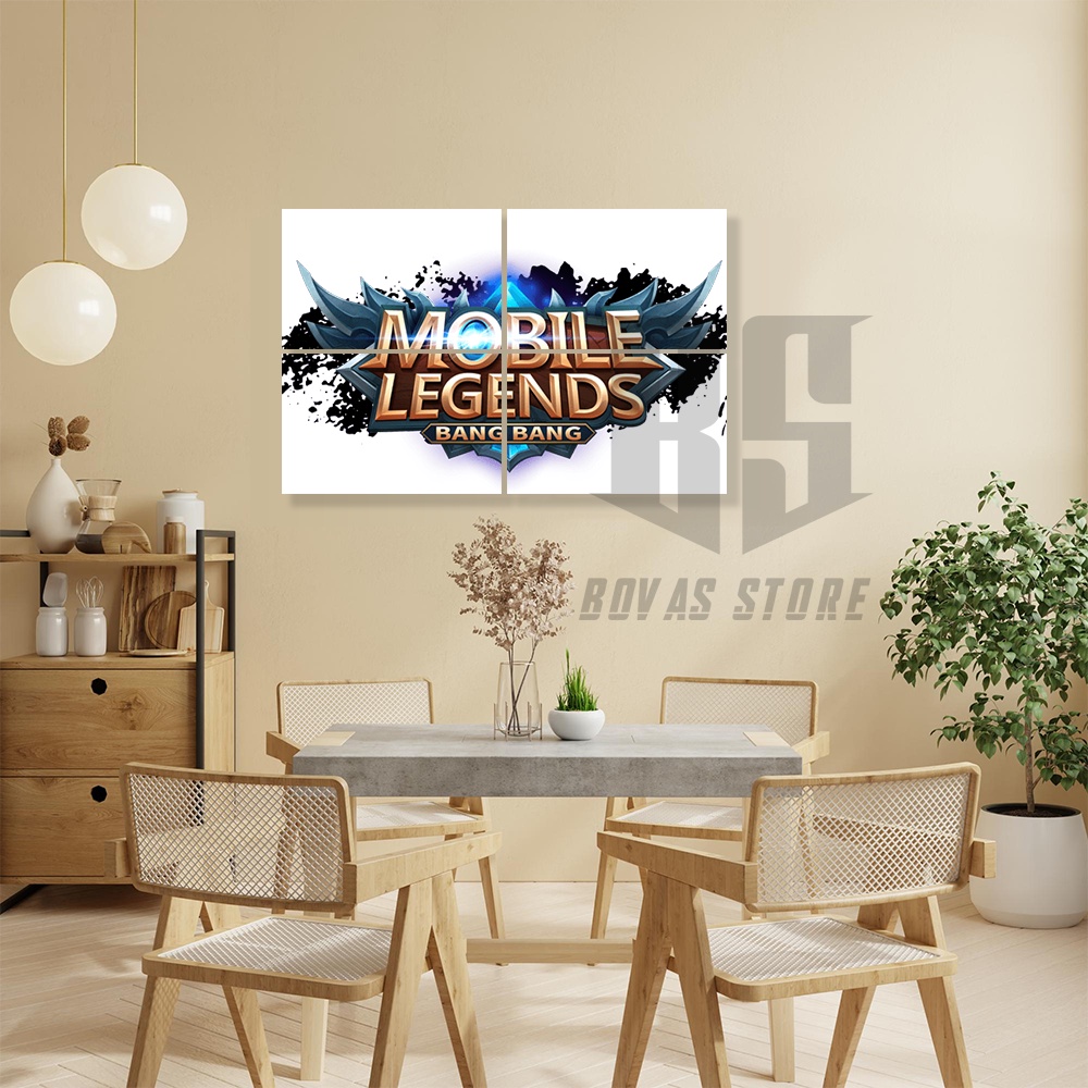 Jual HIASAN DINDING TEMA MOBILE LEGEND PAKET 4 PCS | Shopee Indonesia