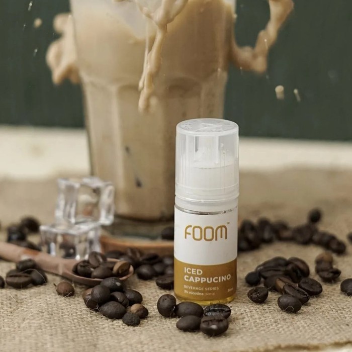 Jual Foom 30ml 30mg Iced Tea Iced Cappucino Fresh Cola Icy Mint Liquid ...