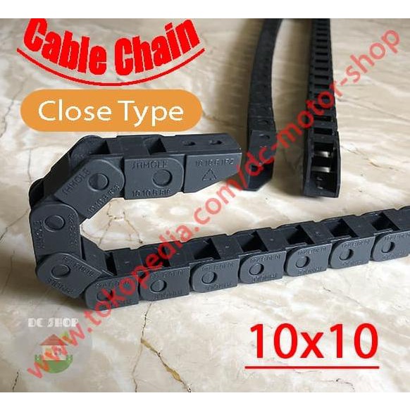Jual Wire Cable Carrier Cable Drag Chain Hole 10x10 mm High Quality for ...