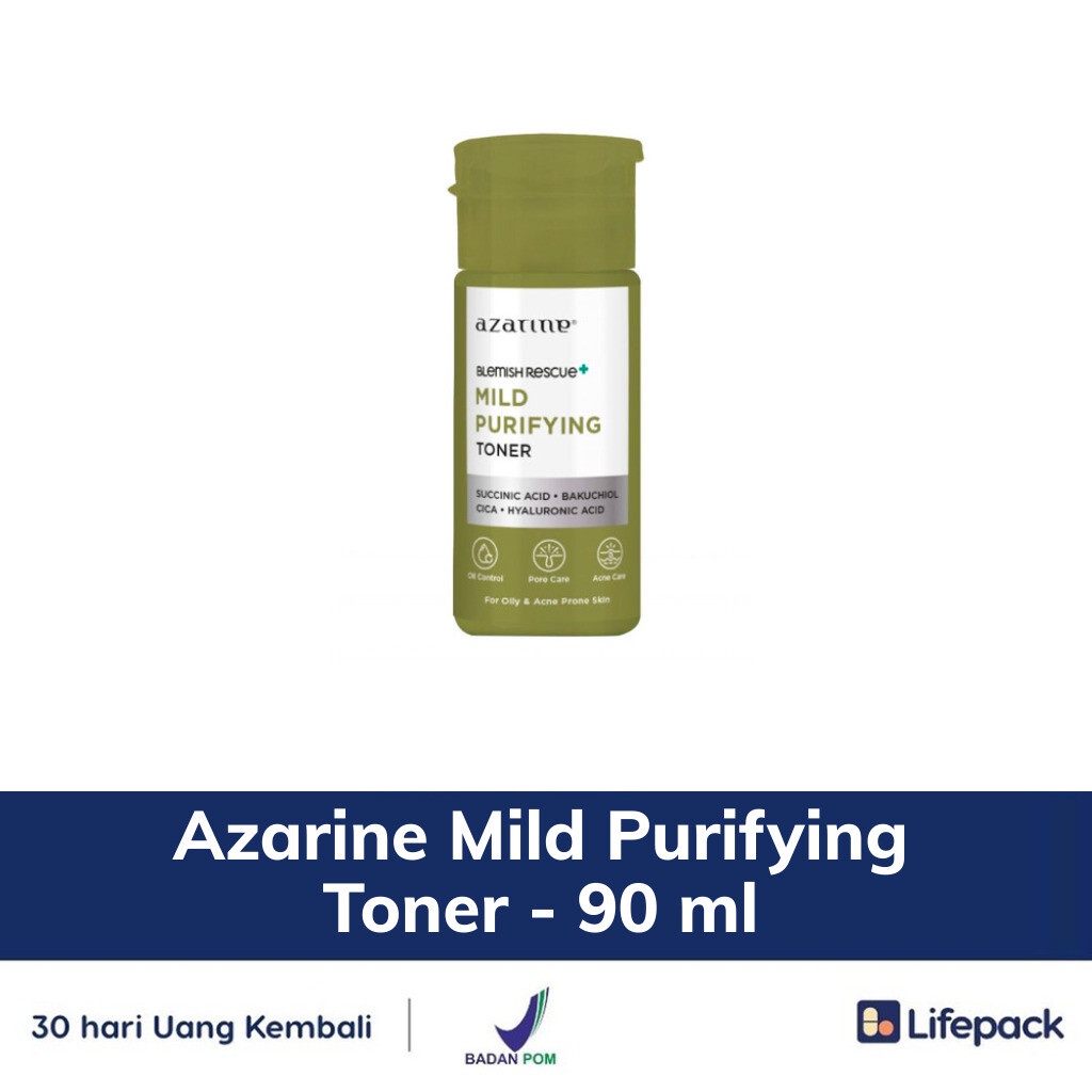 Jual Azarine Mild Purifying Toner - 90 ml - LIFEPACK | Shopee Indonesia