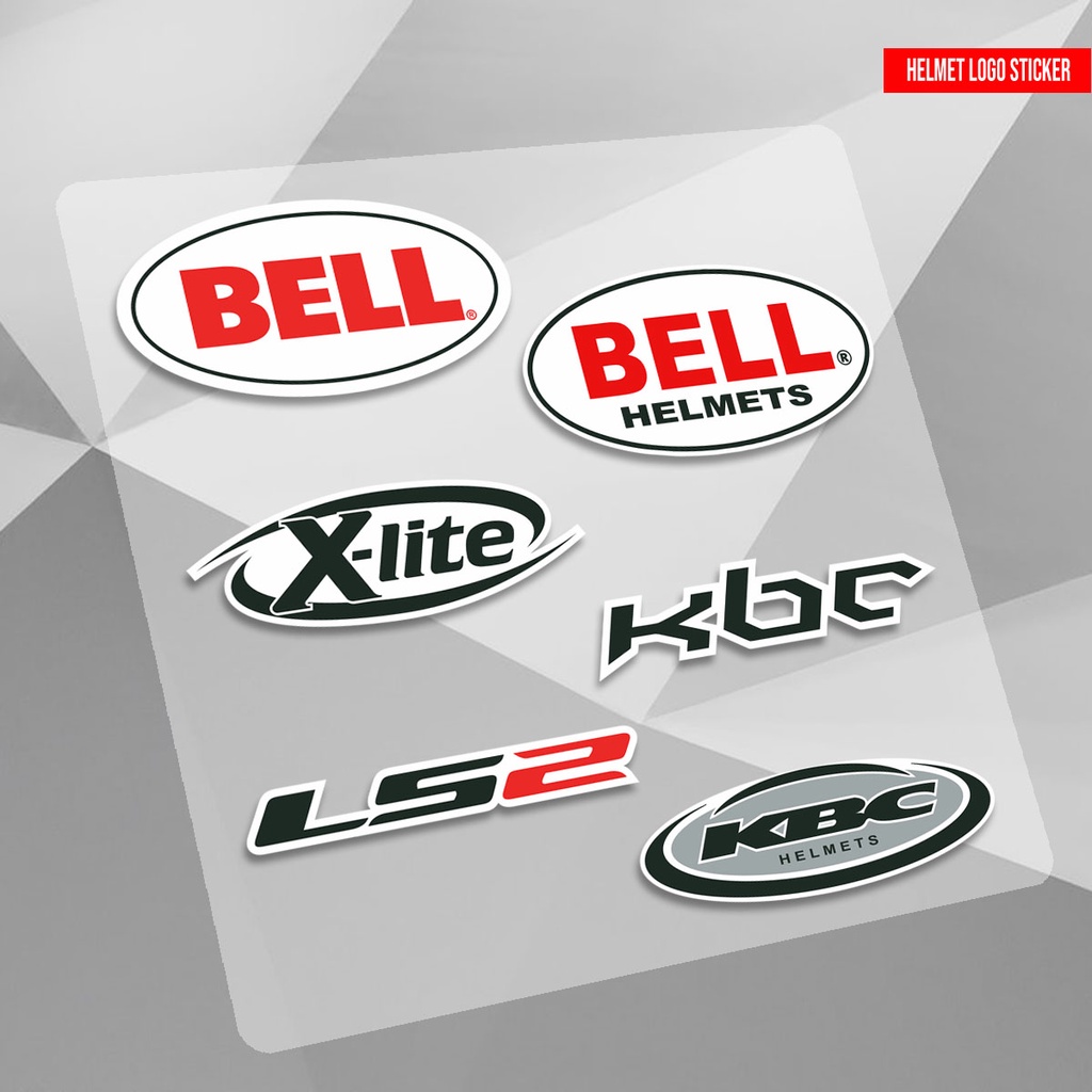Jual Katalog 03 Sticker Logo Helm Motor | Shopee Indonesia