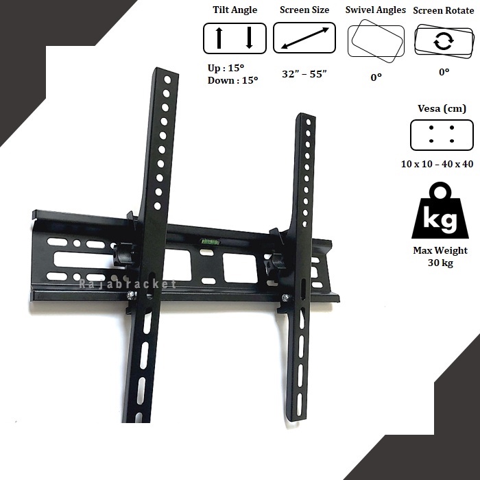 Jual Bracket TV 32 Inch - 70 Inch Cocok Semua Merk Tv Tebal 2 Arah ...