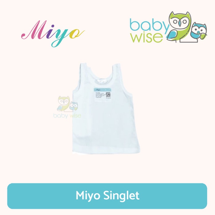 Jual Miyo Singlet Putih - Kaos Dalam Anak | Shopee Indonesia