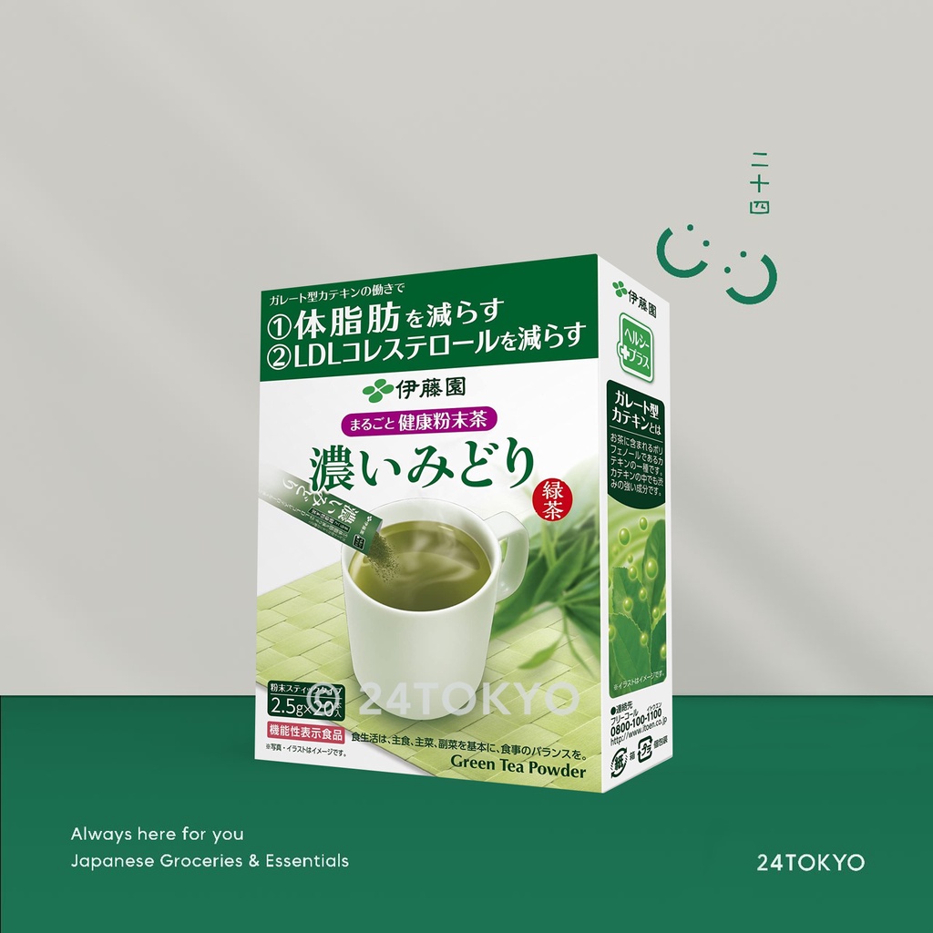 Jual 24Tokyo - Itoen green tea matcha Jepang bakar lemak menurunkan ...
