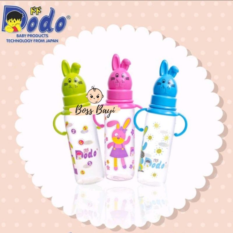 Jual DODO - Botol Rabbit with Handle 8oz/ Botol Susu Kelinci 250ml | Shopee Indonesia