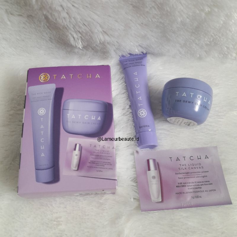 Jual Tatcha Dewy Skin Cream Mini Set | Shopee Indonesia