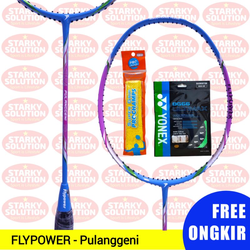 Jual Raket FLYPOWER PULANGGENI Bulutangkis Badminton Original | Shopee ...
