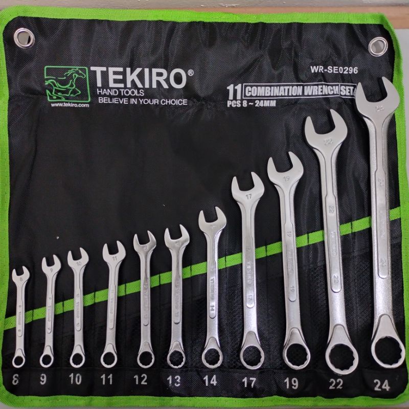 Jual KUNCI RING PAS SET 11PCS VARIAN "TEKIRO"/"WIPRO"/"ATS" 8-24MM ...