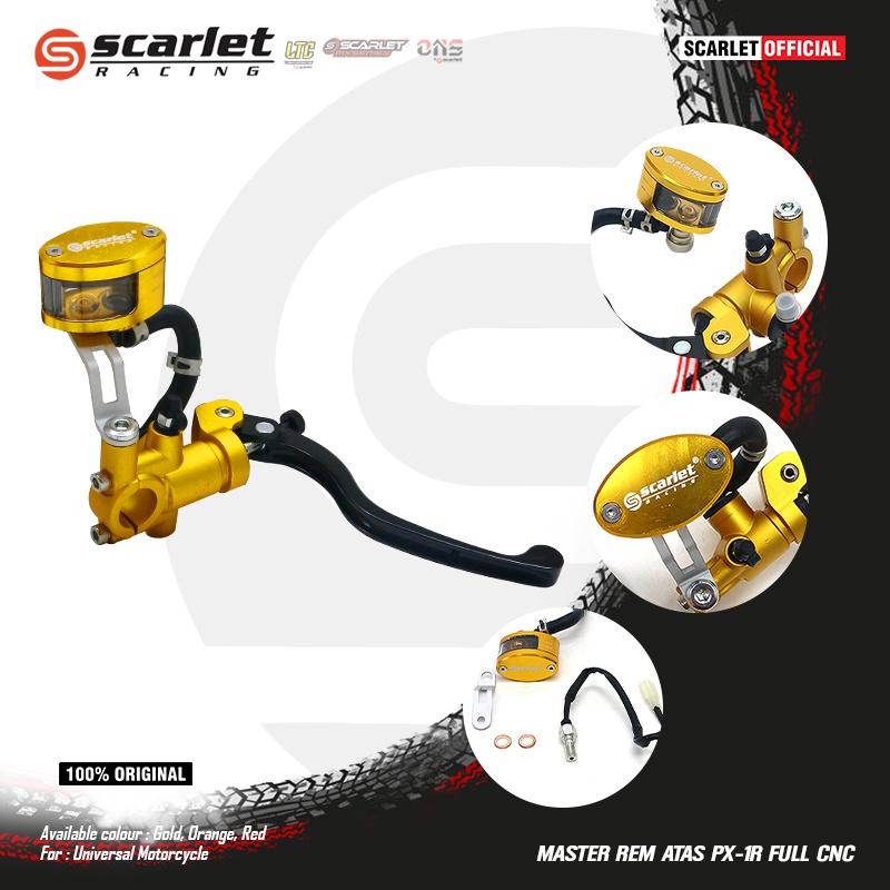 Jual Scarlet Racing - Handle Master Rem Cakram kanan Px 1R Full CNC ...