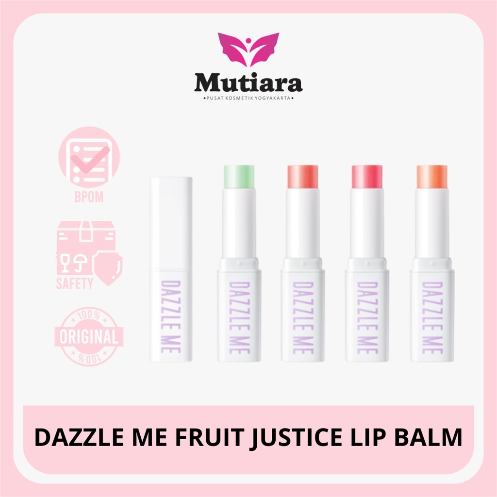 Jual DAZZLE ME FRUIT JUSTICE LIP BALM | Shopee Indonesia