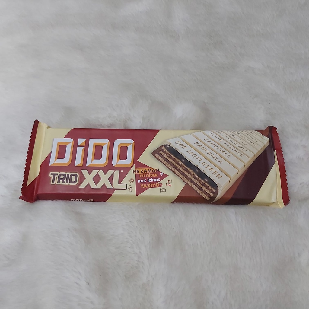 Jual WAFER TURKI DIDO GOLD TRIO KARAMEL FRAMBUAZ | ULKER WAFER TURKI ...