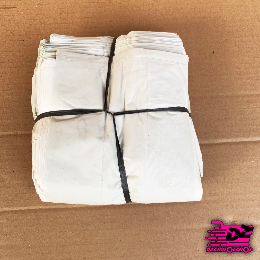 Jual Plastik HD Kantong Kresek Putih Dop Berat 1 Kg Putih Susu / Kresek ...