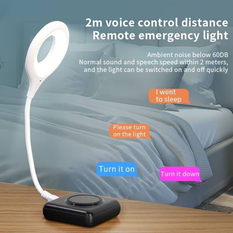 Jual LAMPU MEJA BELAJAR LED USB / LAMPU SENSOR SUARA / USB SMART VOICE ...