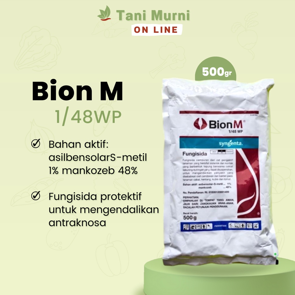 Jual Tani Murni Bion M 1/48WP 500gr | Shopee Indonesia